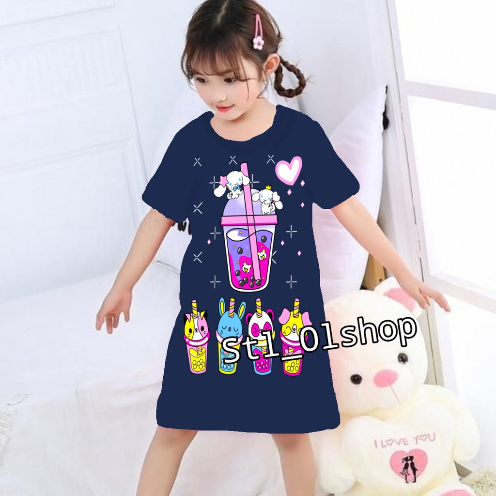Jual Daster BOBA 2 anak perempuan murah || Untuk anak umur 1-10 tahun ...