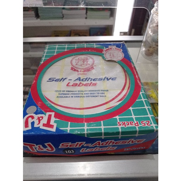 Jual Label Stiker Tom & Jerry Pack isi 25 / Sticker Tempel TJ No 99 112 103 | Shopee Indonesia