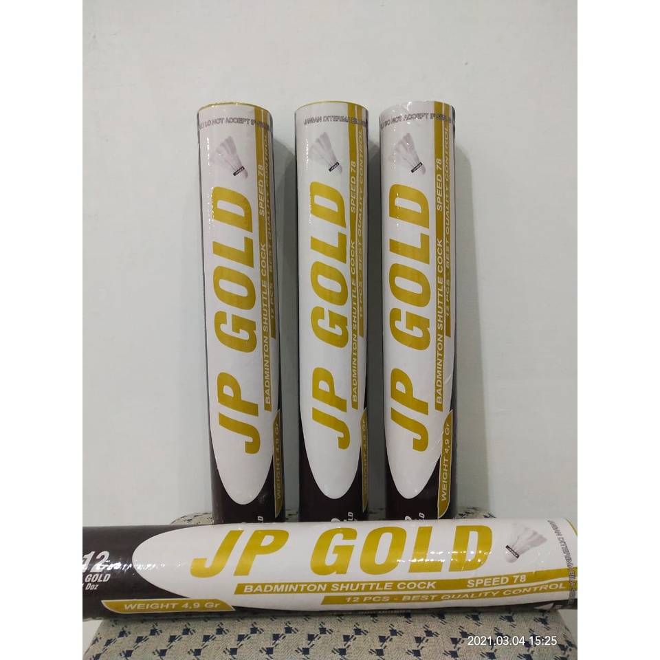 Jual Shuttlecock/Kok JP Gold Speed 78 | Shopee Indonesia