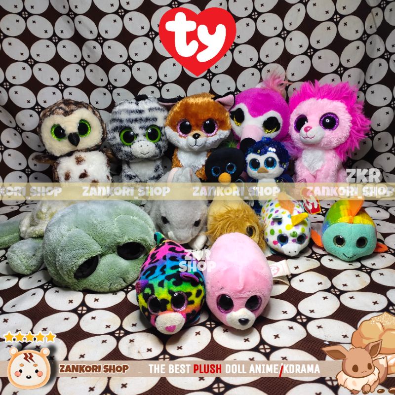 Jual BONEKA BEANIE BOOSE ORIGINAL TY and Other Brand (Big Eyes Plush ...