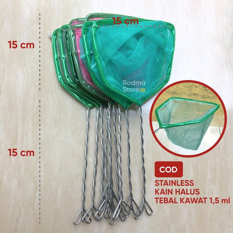 Jual SEROKAN 15cm SEROK SESERAN JARING LAMIT IKAN CUPANG KUTU AIR ...