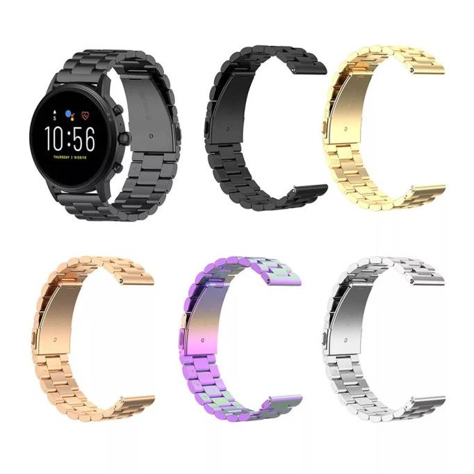 Jual Tali Jam Tangan Besi Stainless Steel Strap Fossil Watch Gen 4 Dan ...