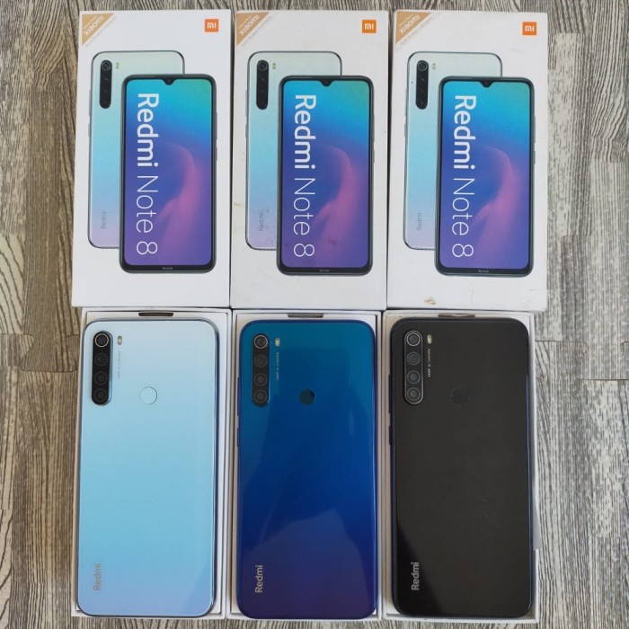 Jual Xiaomi Redmi Note 8 6/128 SECOND BEKAS FULLSET LENGKAP EX RESMI ...