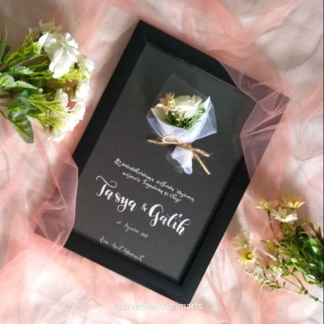 Jual SPECIAL PRODUCT (Frame minimalis A4 + boucket bunga kecil ...