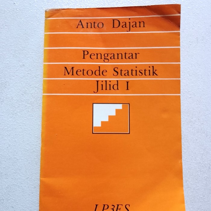 Jual Buku Pengantar Metode Statistik Jilid 1 - Anto Dajan | Shopee ...