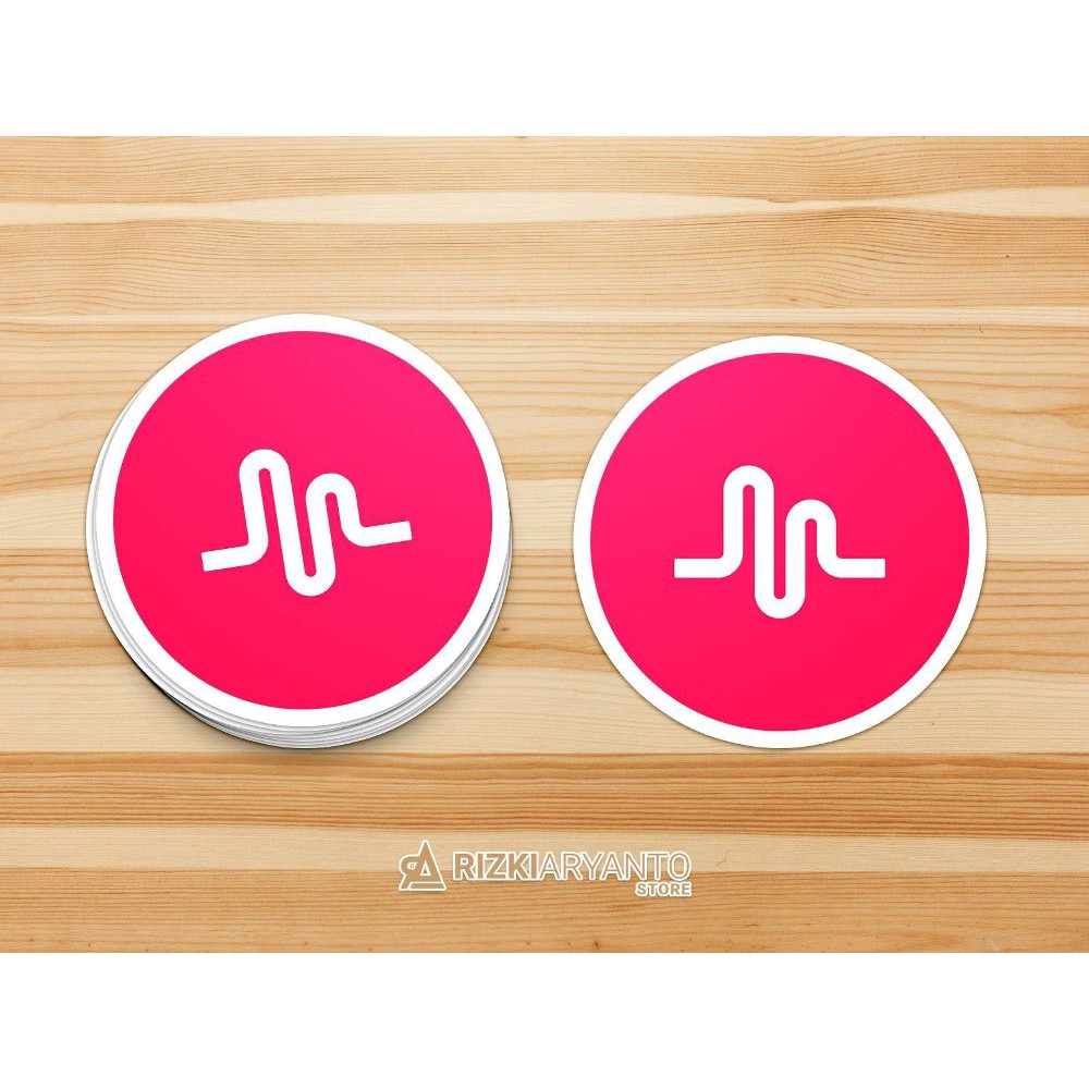 Jual Sticker - Stiker Logo Musically without Wordmark untuk PC Laptop ...