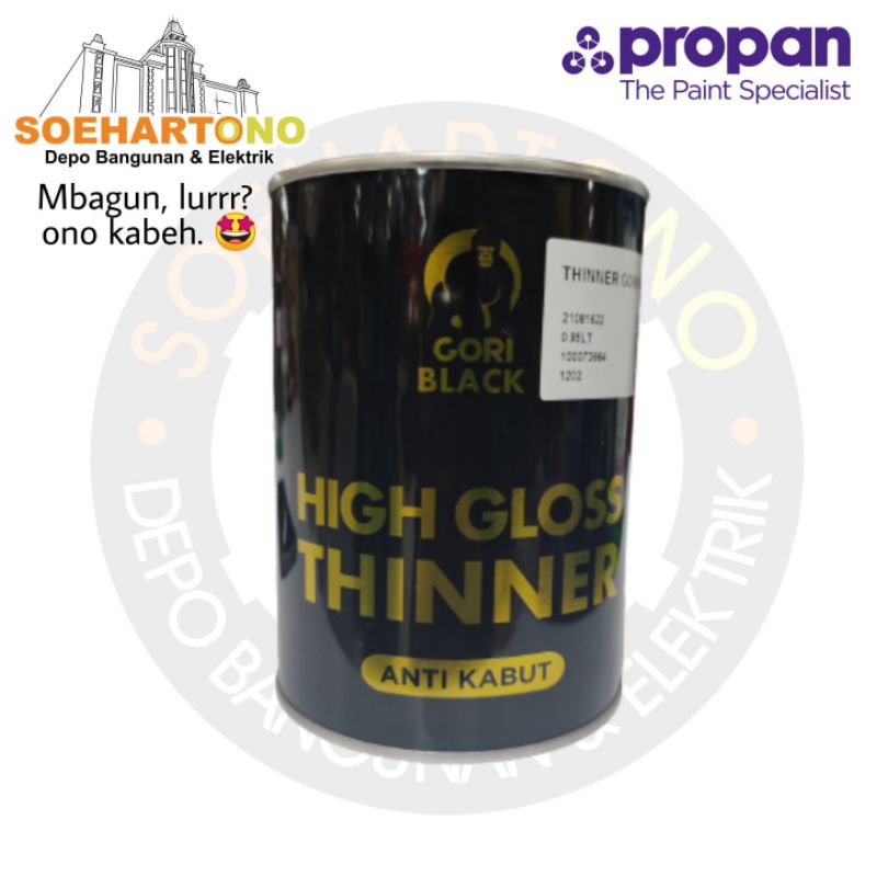 Jual propan thinner gori hitam | Shopee Indonesia