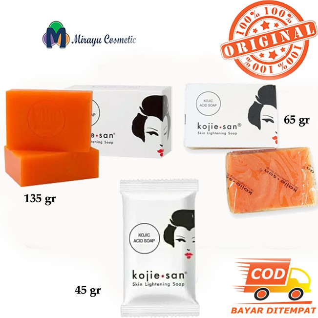 Jual Kojie San Kojiesan Kojisan Sabun Kojic Lightening Acid Soap 135g ...