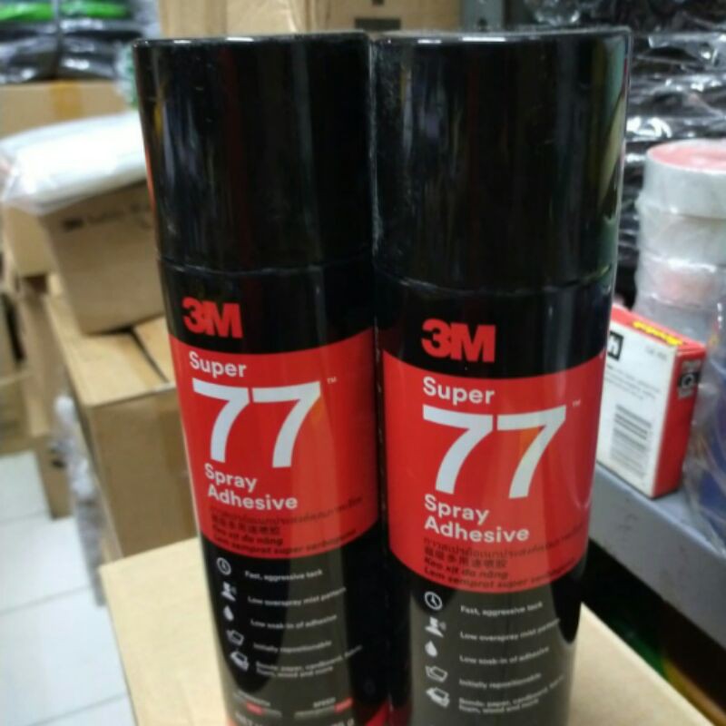 Jual 3M super 77 spray mount lem semprot kertas | Shopee Indonesia