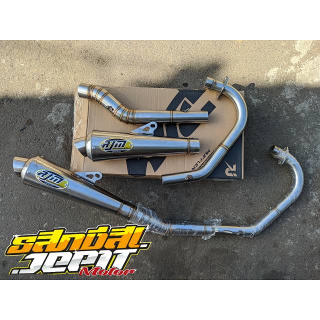 Jual Knalpot RJM Muffler CB GL Megapro Knalpot RJM | Shopee Indonesia
