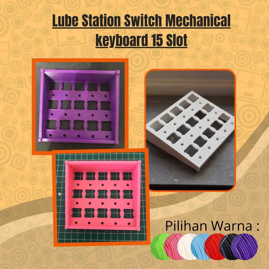 Jual Lube Station Switch Mechanical keyboard 15 Slot | Shopee Indonesia