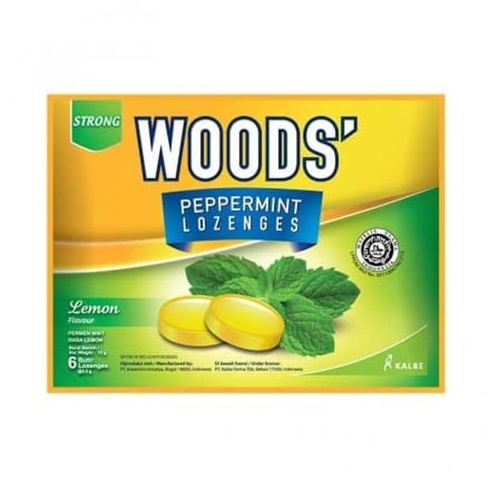 Jual Permen Woods' Rasa Lemon (PER SACHET @ 6 BUTIR) | Shopee Indonesia