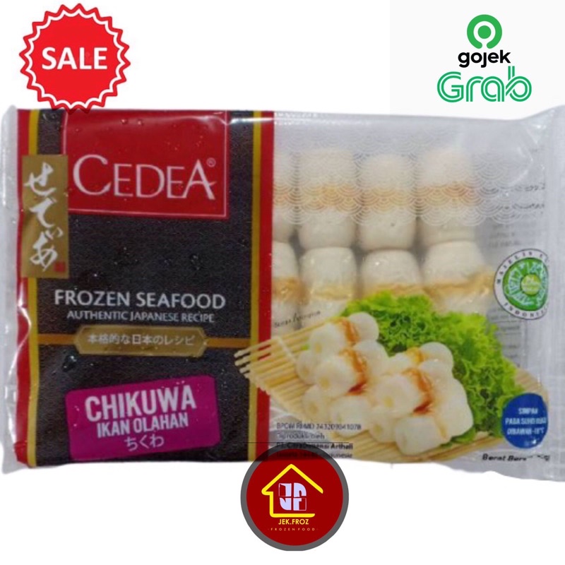 Jual chikuwa mika 250gr chikuwa olahan ikan seafood frozen food ...