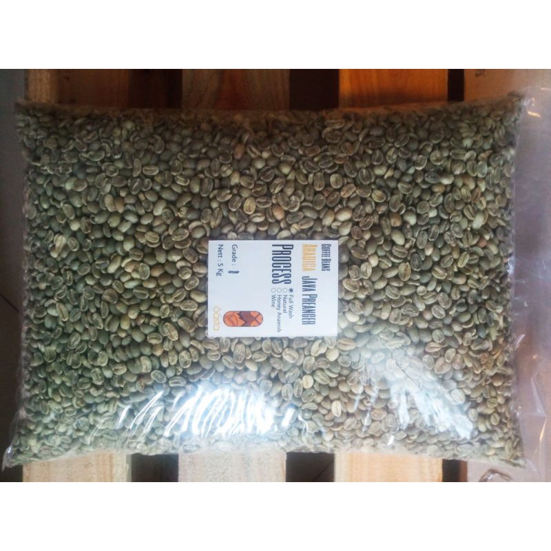 Jual Greenbean Arabika Fullwash Grade 1 Java Preanger - crop 2022 | Shopee Indonesia
