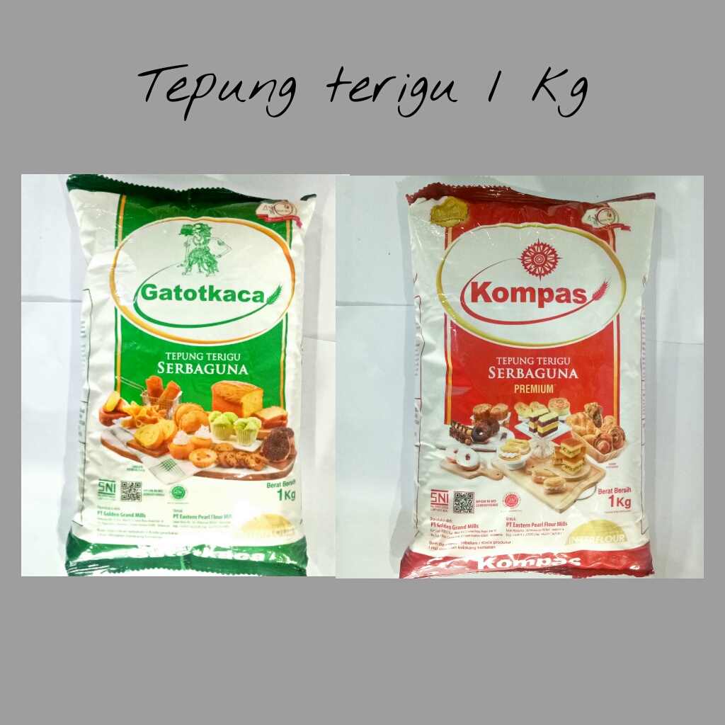 Jual TEPUNG TERIGU KOMPAS/GATOT KACA | Shopee Indonesia