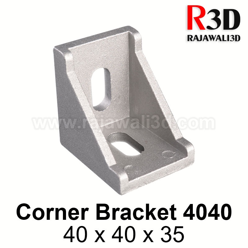 Jual Angle Corner Bracket 4040 90 Degree Gusset Element Siku Aluminium ...
