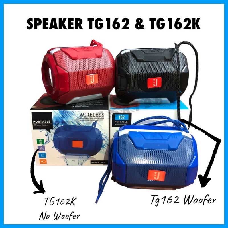 Jual Speaker TG162 TG162K bluetooth woofer nowoofer bass wireless ...