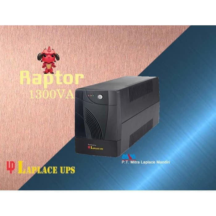 Jual Promo UPS LAPLACE RAPTOR 1300 LINE INTERACTIVE WITH AVR Ready ...