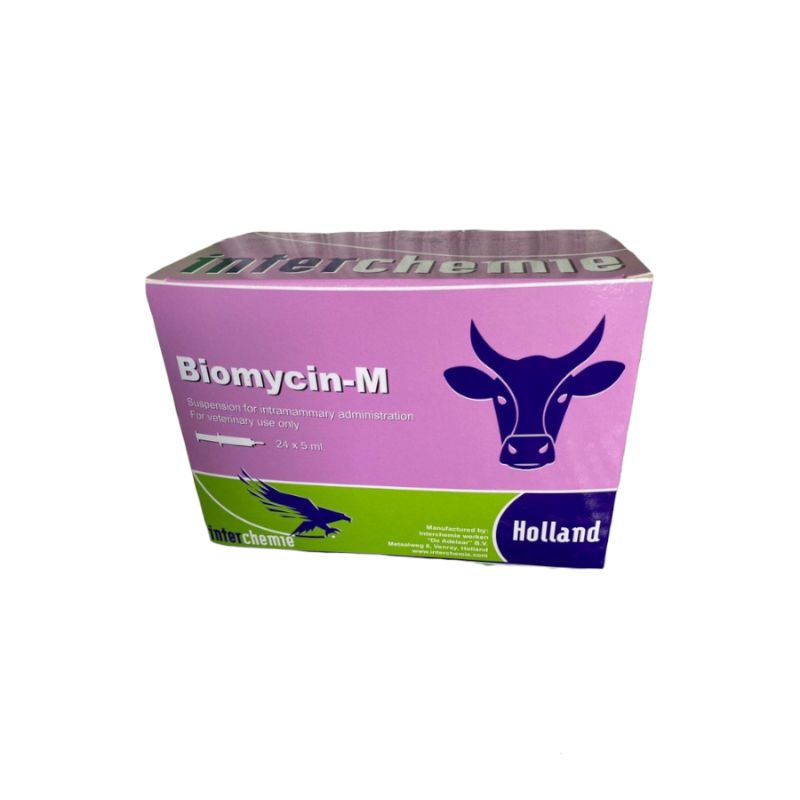Jual TMC/ Biomycin M / Biomicyn M 1 Box 24 Syringe / Obat Mastitis Sapi ...