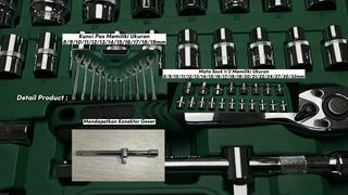 Jual ISKU kunci shock 1 Set lengkap 37 61 82 pcs/kunci sok set lengkap tool box perkakas bengkel ...
