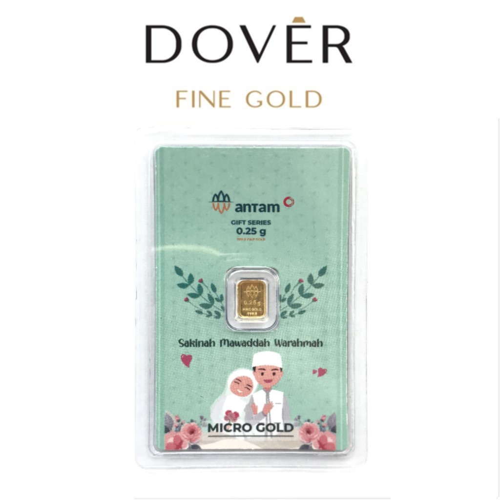 Jual Logam Mulia Emas Micro Gold Antam x Hartadinata Abadi 0.25 gram 0 ...