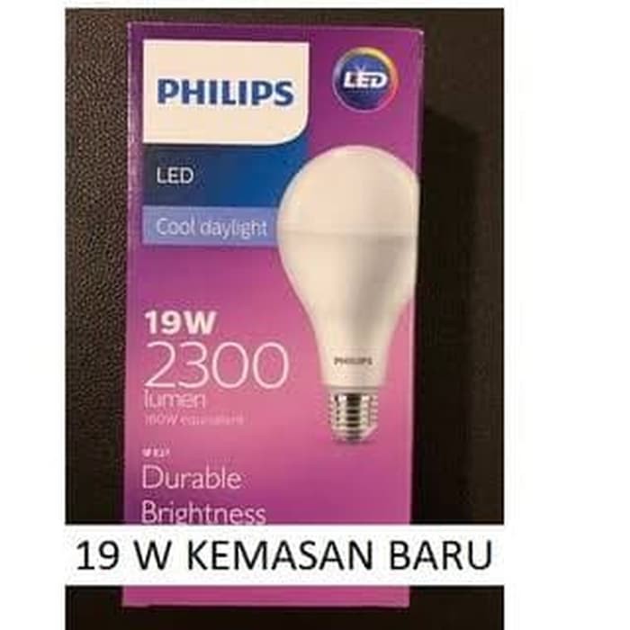 Jual PHILIPS LED BULB 19W / 19 WATT PUTIH | Shopee Indonesia