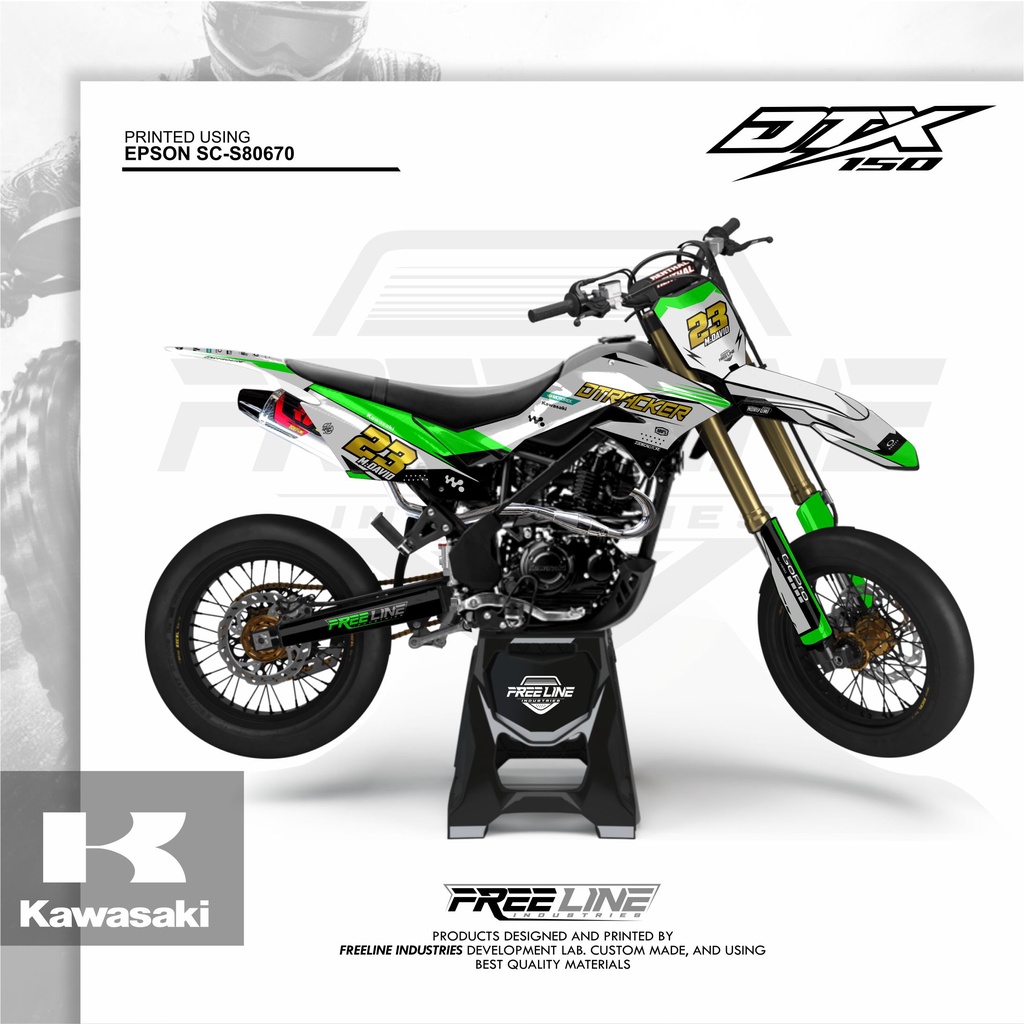 Jual DECAL DTRACKER CUSTOM DESAIN FULL BODY | Shopee Indonesia