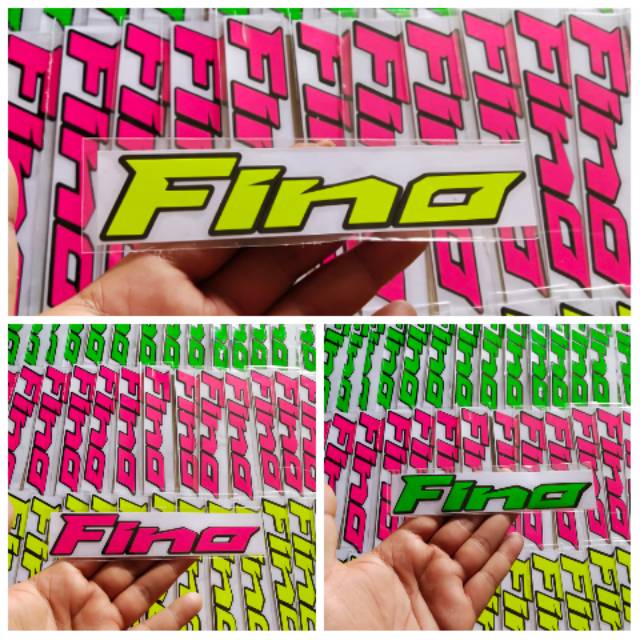 Jual stiker cutting FINO THAILAND kualitas terbaik ter murah | Shopee ...