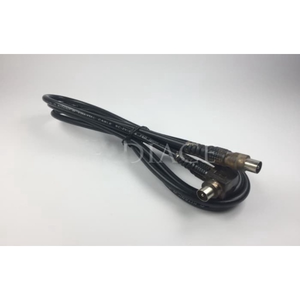 Jual Kabel Antena TV 2M KITANI With Jack TV / Coaxial Cable Male to L Male Limited | Shopee ...