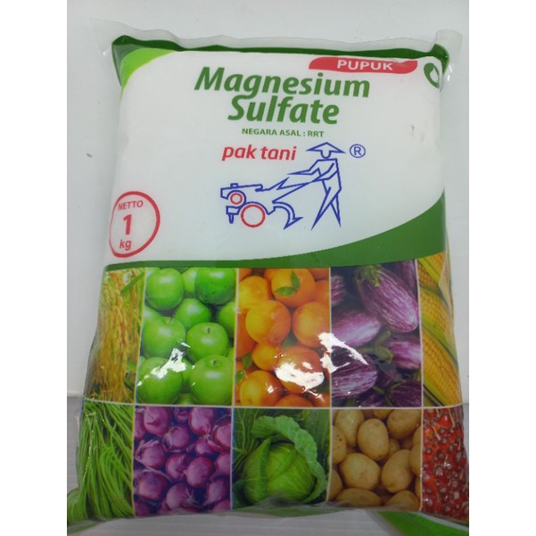 Jual Pupuk Magnesium Sulfat Pak Tani/Garam Inggris 1KG | Shopee Indonesia