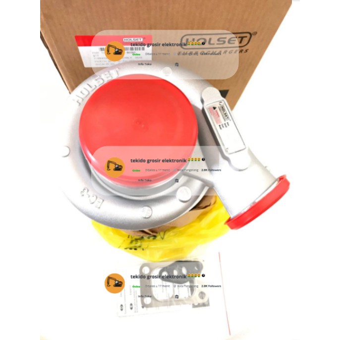 Jual TURBOCHARGER/ KOMATSU/HOLSET/CUMMINS/ TURBO PC200-8/4037469/ 6754 ...