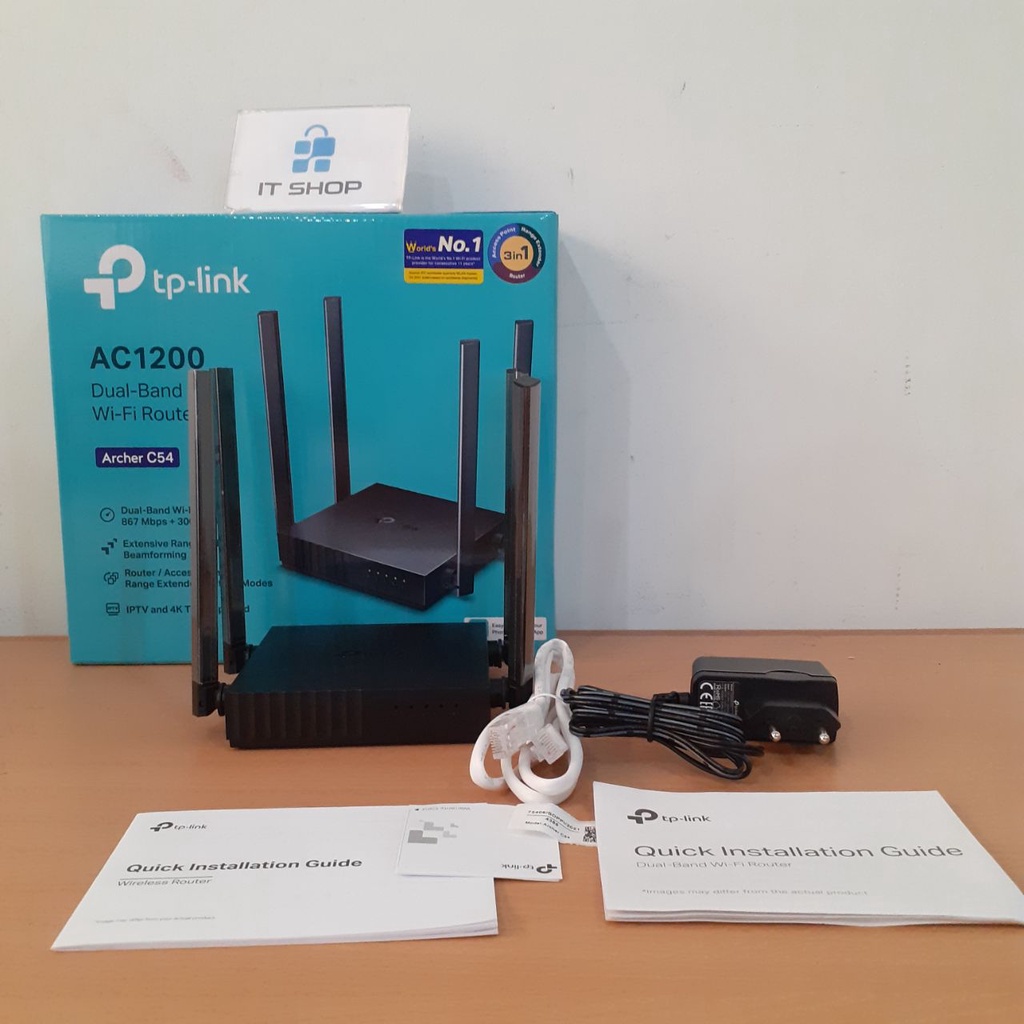 Jual TP-Link TPLINK Archer C54 AC1200 Dual Band Wi-Fi Router | Shopee ...