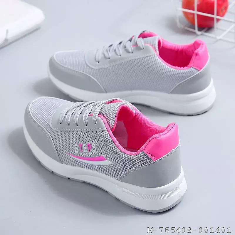 Jual SEPATU SNEAKER WANITA STEPS MESH VASY-051 | Shopee Indonesia