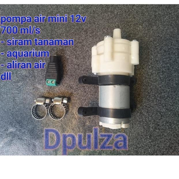 Jual pompa air dc 12v mini serba guna BONUS Soket DC dan klem | Shopee ...