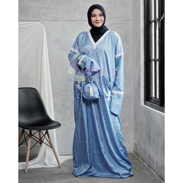 Jual Mukenah abaya parasut, mukenah travelling, mukenah pergi, mukenah ...