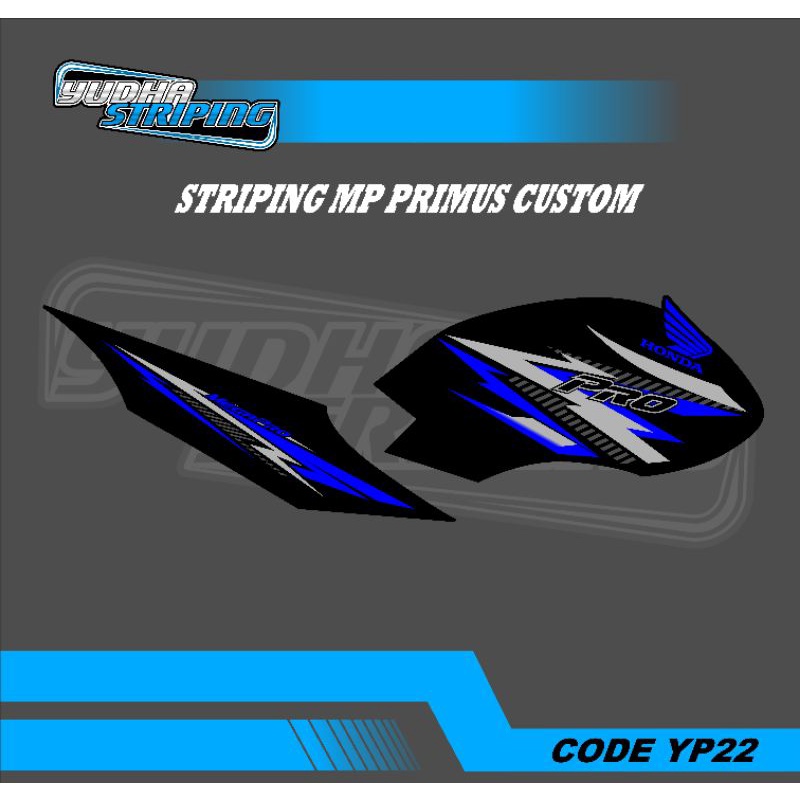 Jual Striping HOLOGRAM MP PRIMUS custom | Shopee Indonesia