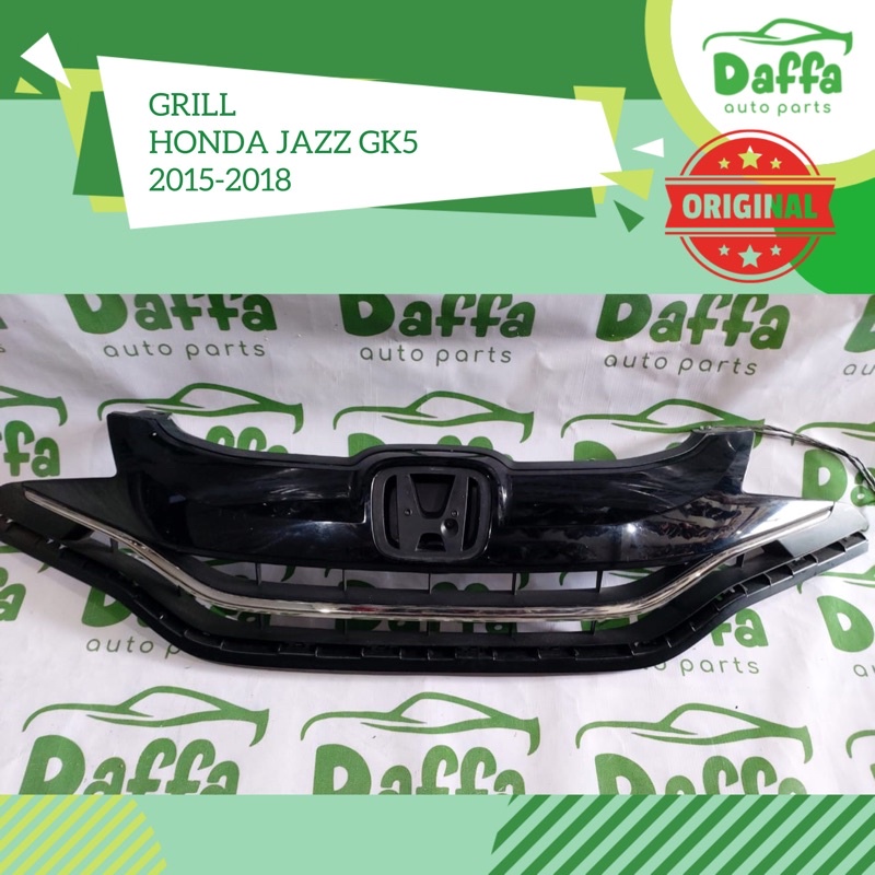 Jual Grill Grille Gril Grile Bemper Bumper Guard Depan Mobil Honda Jazz RS S GK5 2014 2015 2016 ...
