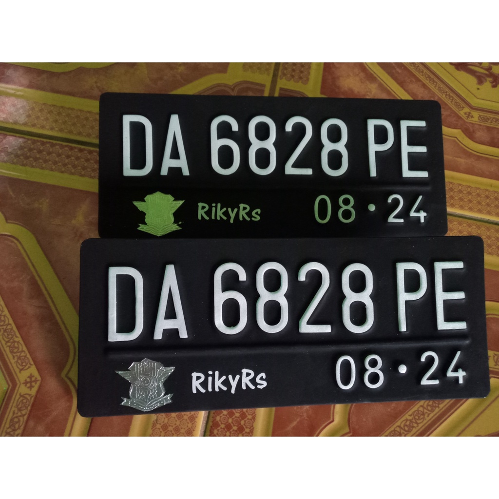 Jual plat variasi baut tanam custom | Shopee Indonesia