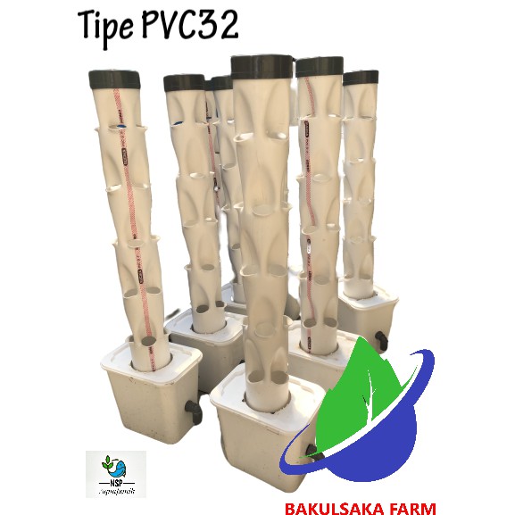 Jual NSP Hidroponik Tower 32 Holes | Shopee Indonesia