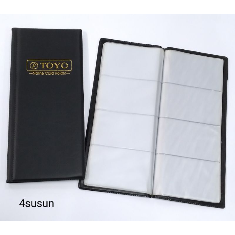 Jual TEMPAT KARTU NAMA 4 SUSUN MERK TOYO/ NAME CARD HOLDER TOYO ...
