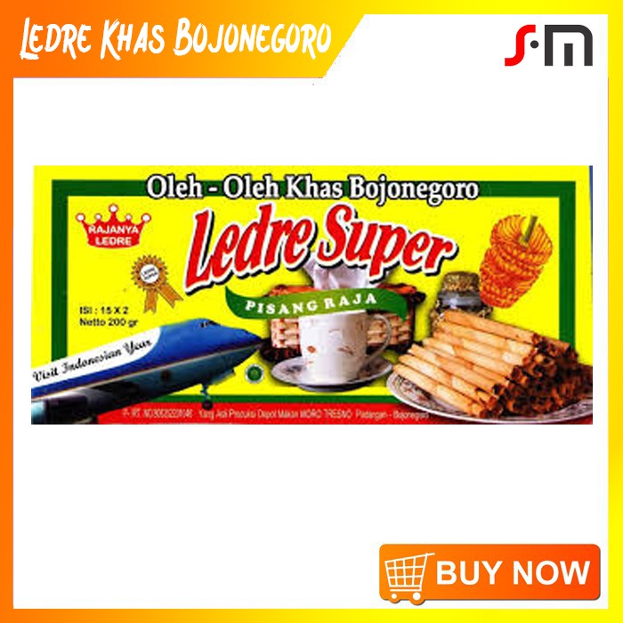 Jual LEDRE PISANG SNACK OLEH OLEH KHAS BOJONEGORO TERLARIS TERMURAH ...