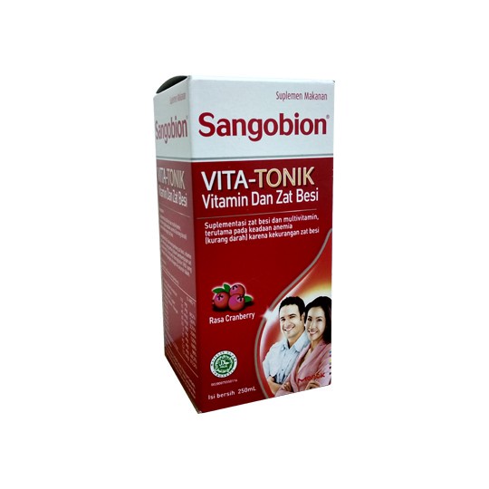 Jual Sangobion vitatonik syrup 250 ml | Shopee Indonesia