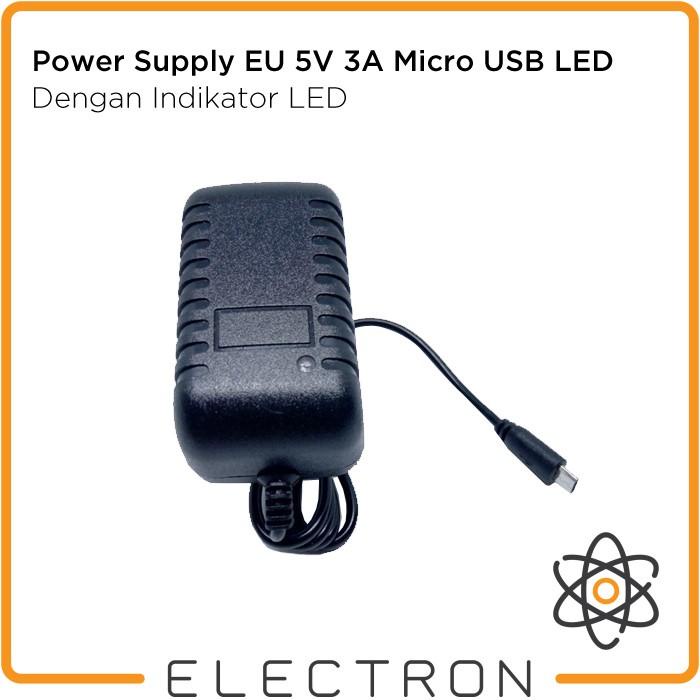 Jual Power Supply 5V 3A Micro Usb Raspberry Pi Adaptor Charger Dc 5 A 3 ...