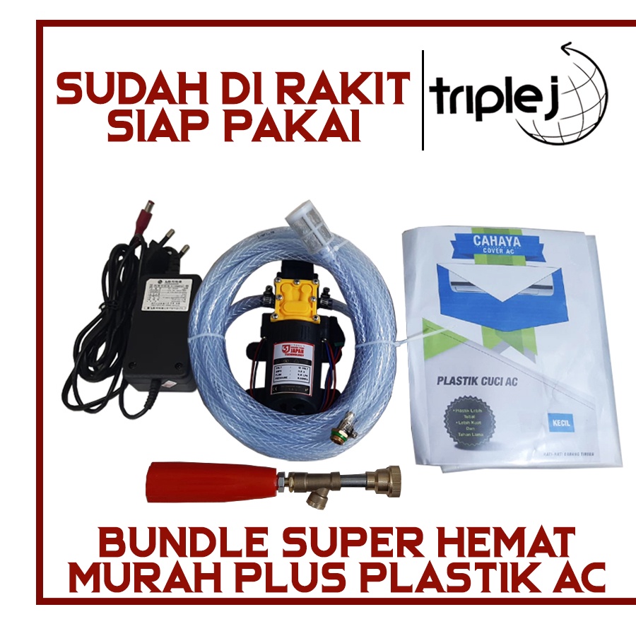 Jual Bundle Plus Plastik AC Alat Steam Pompa DC 3J set mesin cuci AC ...
