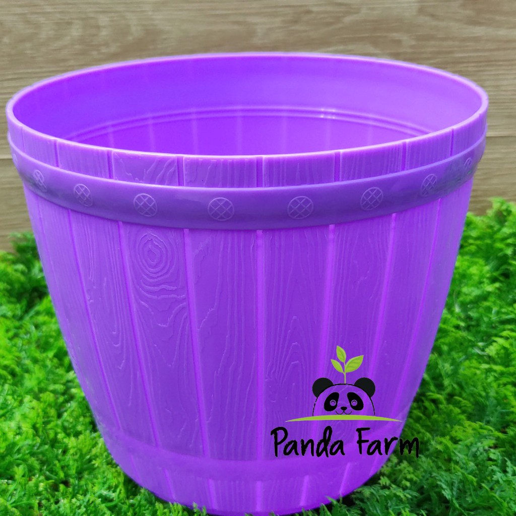 Jual Pot Bunga Gentong Bulat No 32 Warna Ungu Tebal Berkualitas - Dia ...