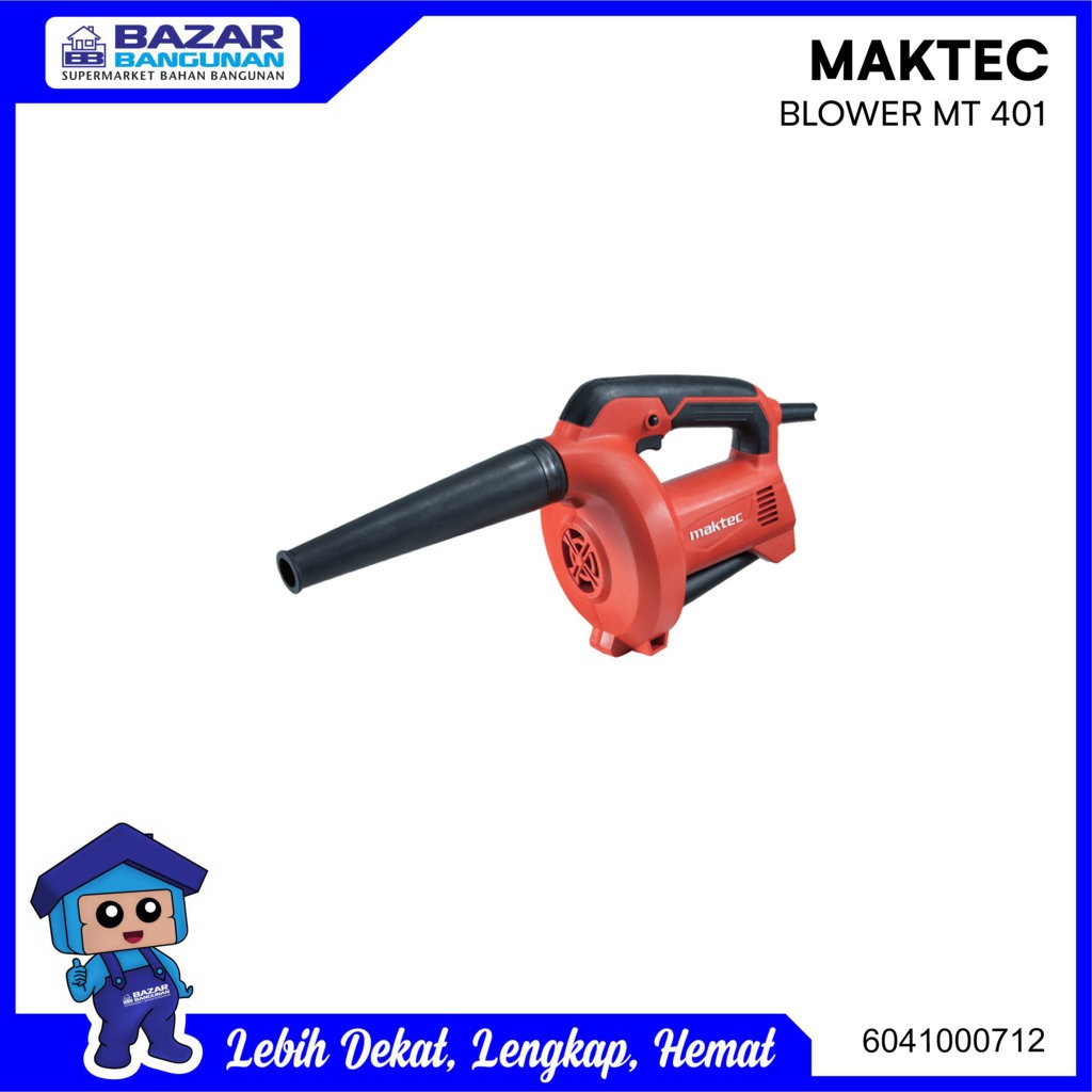 Jual Maktec - Mesin Blower Elektrik Kipas Angin Tangan / Hand Mt 401 ...