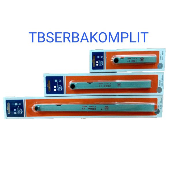 Jual Feeler Gauge 17 pcs Long Blades 200mm x 13mm 0.02mm-1.00mm 17 ...