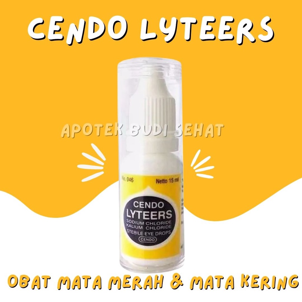 Jual Cendo Lyteers 15mL Obat Tetes Mata Merah Mata Kering Iritasi Mata ...