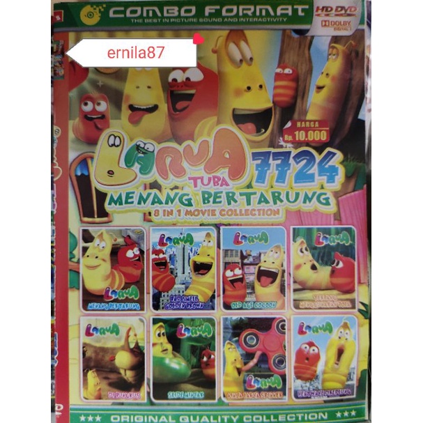 Jual KASET KARTUN ANAK " LARVA MENANG BERTARUNG " | Shopee Indonesia