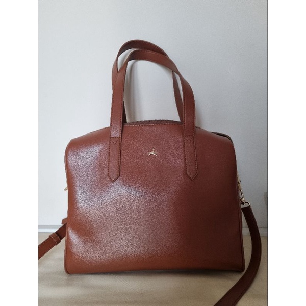 Jual Povilo Siena Bag Brown PRELOVED | Shopee Indonesia